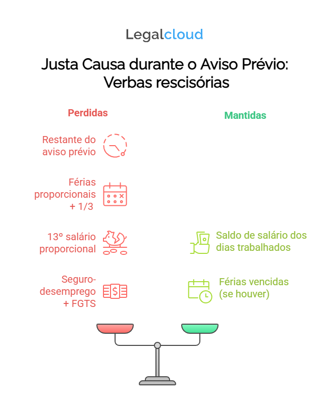 Justa Causa Durante O Aviso Prévio Pode Acontecer O Que Muda Nas